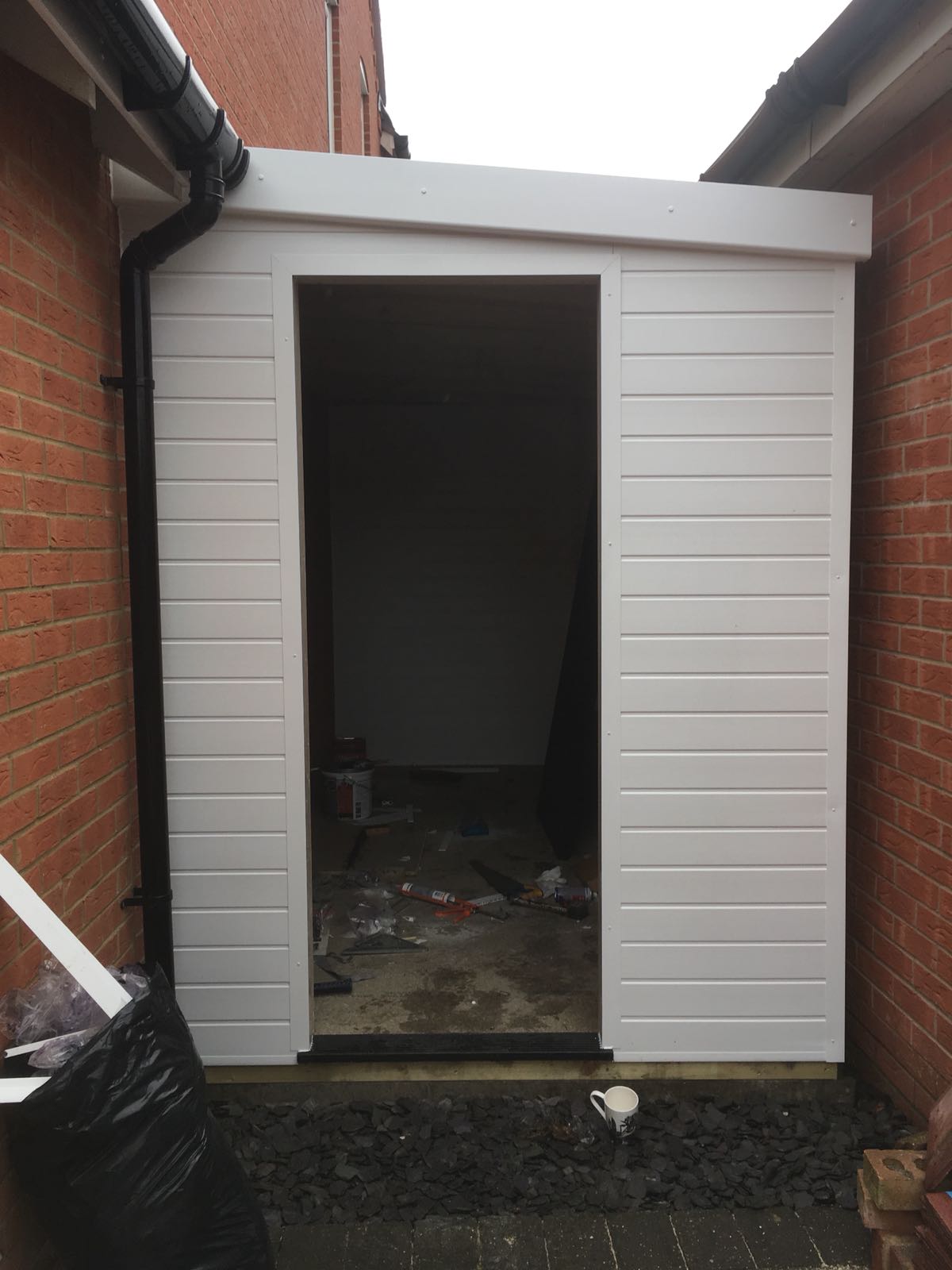 Cladded Shed – M&N Building Services