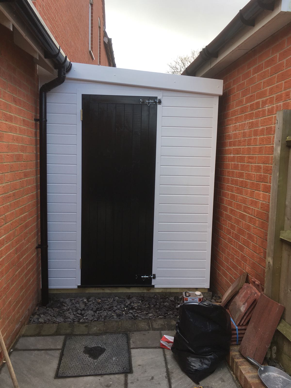 Cladded Shed – M&N Building Services